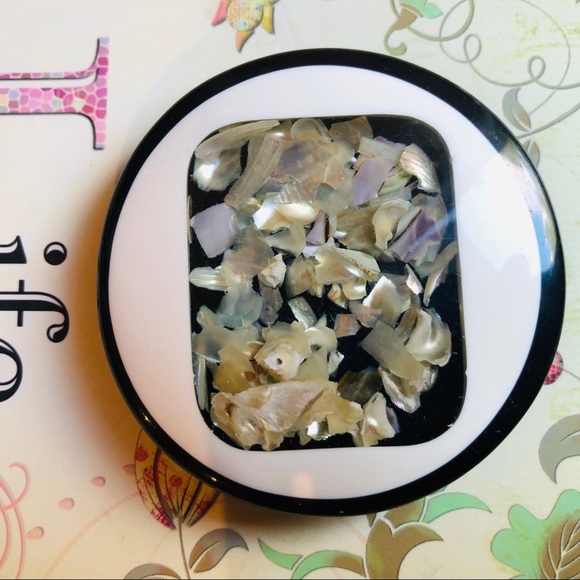 Vintage | Accessories | Vintage Shells Inlay Belt Buckle | Poshmark